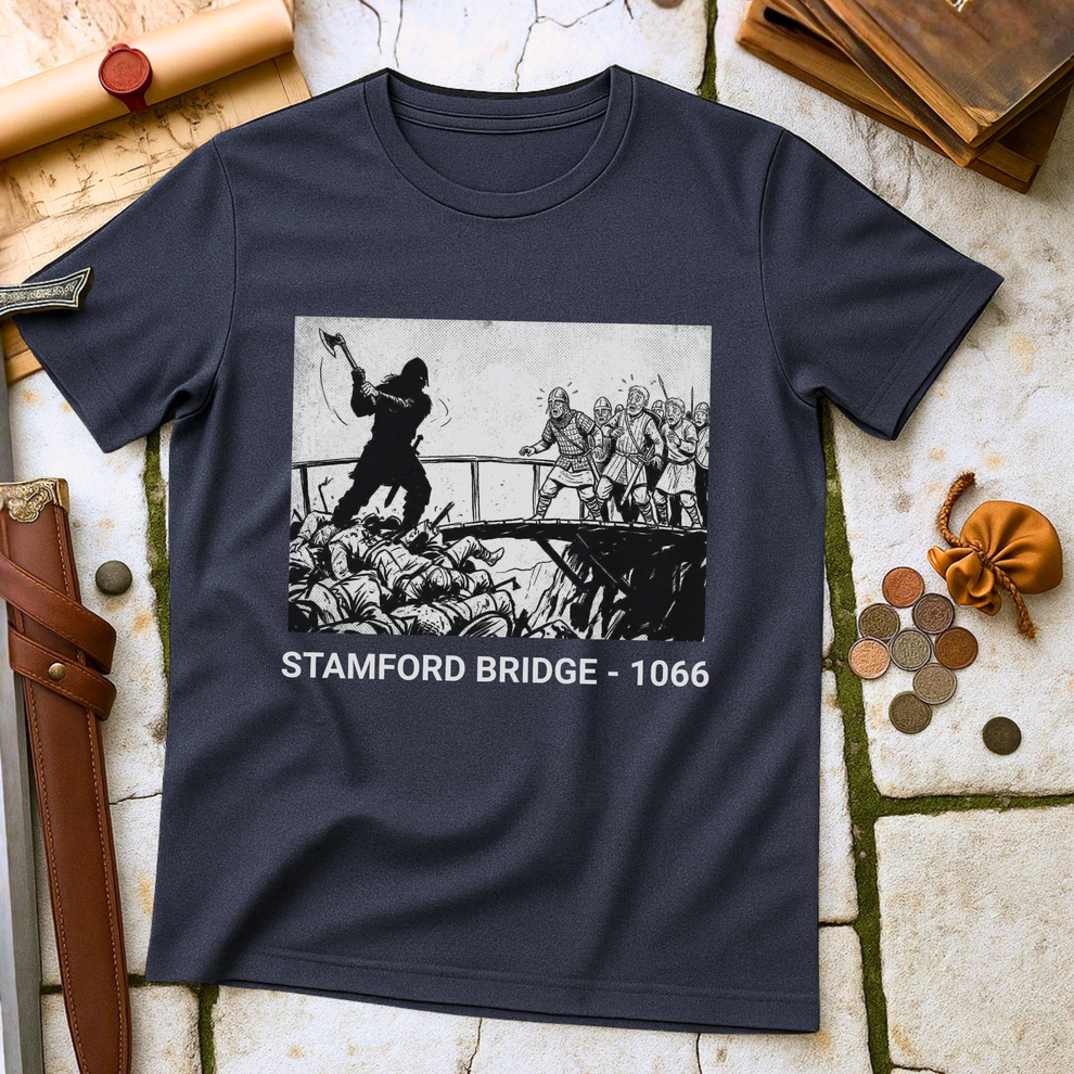 Battle of Stamford Bridge 1066 T-Shirt | Viking Berserker Lone Warrior ...